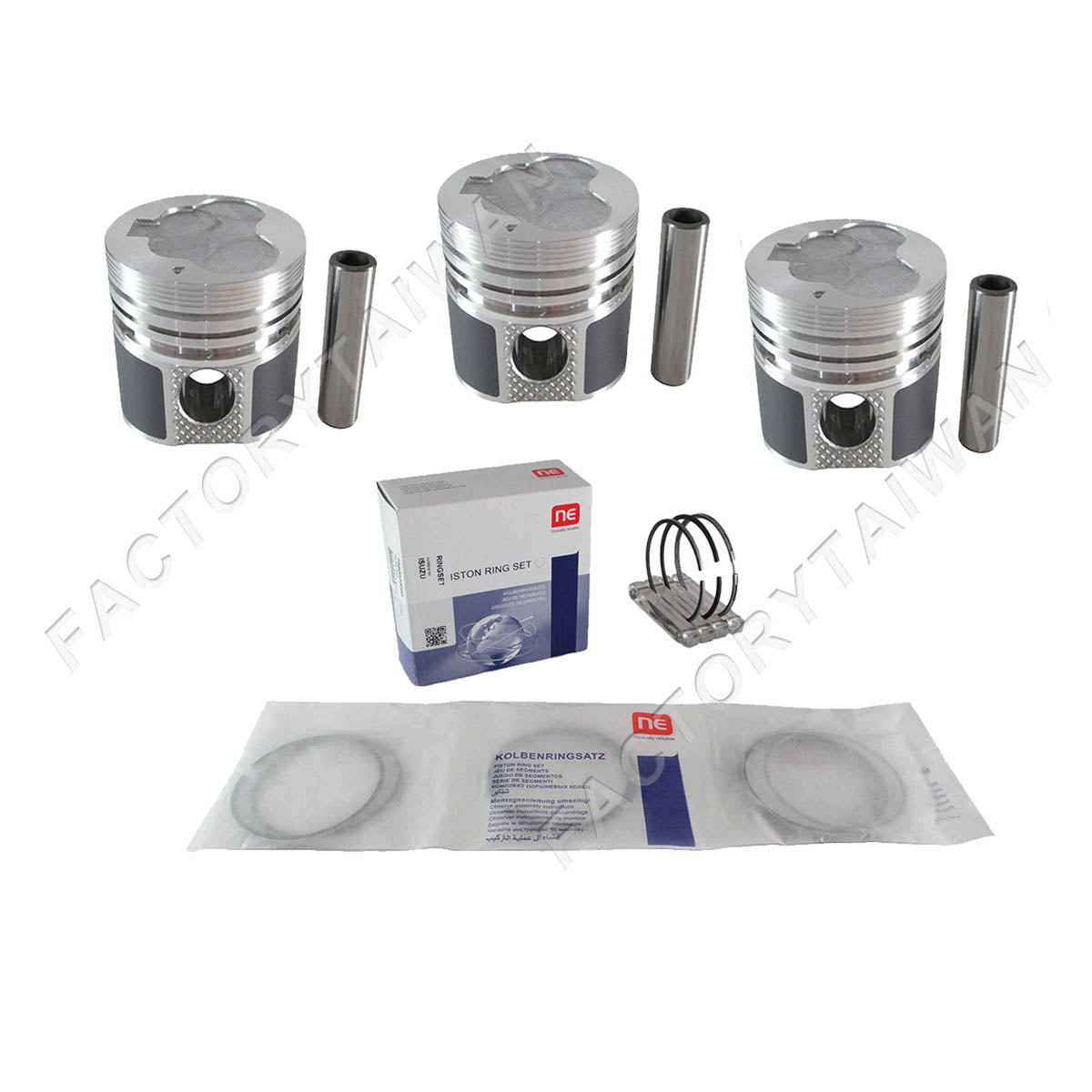 Piston + Ring Kit Set for MITSUBISHI L3C – factorytaiwan